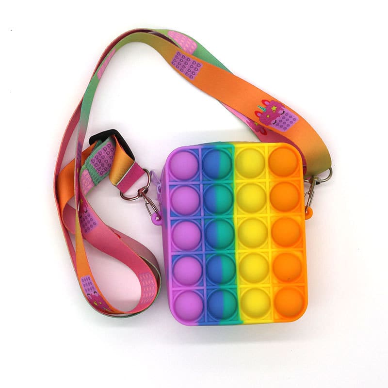 Fidget Toys Push Bubbles Ladies Wallet and Bag - GYOBY® TOYS