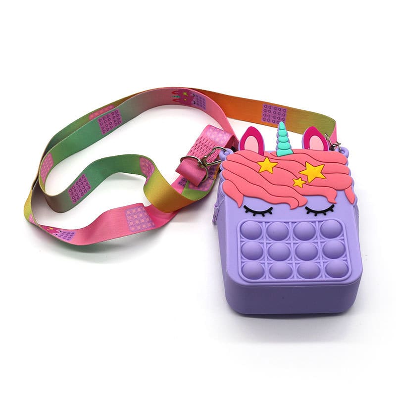 Fidget Toys Push Bubbles Ladies Wallet and Bag - GYOBY® TOYS