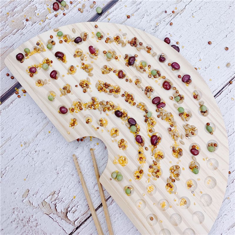 Natural Rainbow Sorting Board Toy - GYOBY® TOYS