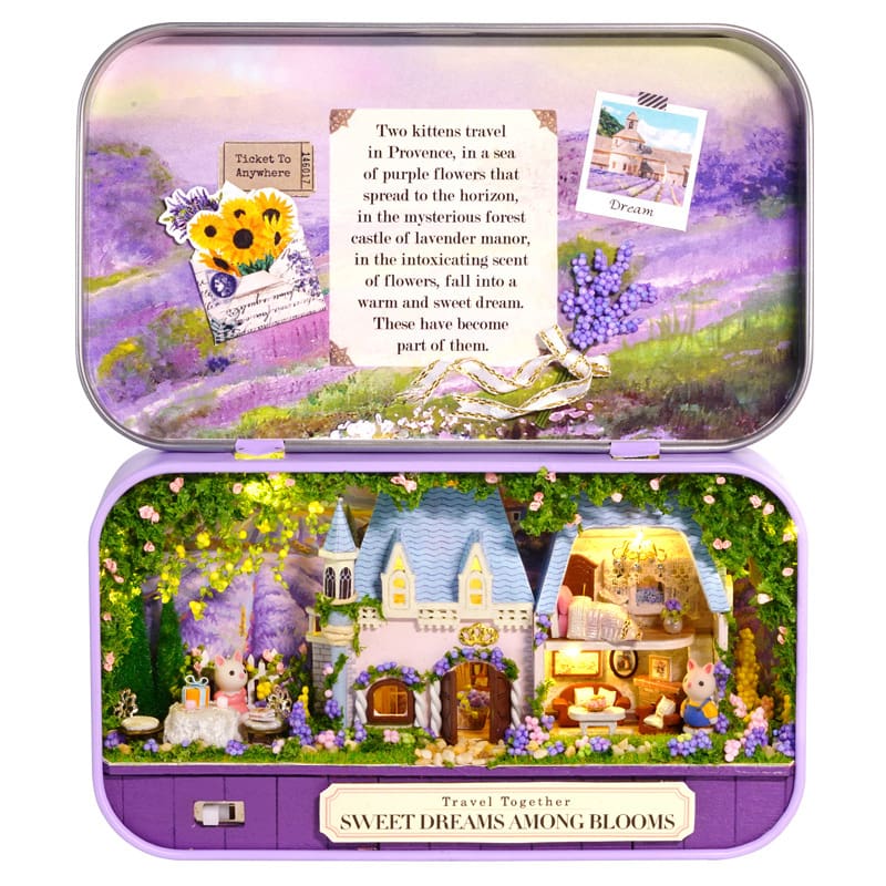 Box Theater Wooden DollHouses Miniature Toys For Kids - GYOBY® TOYS
