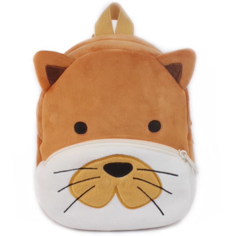 Friendly Cartoon Print Plush Backpacks for Kids - GYOBY TOYS