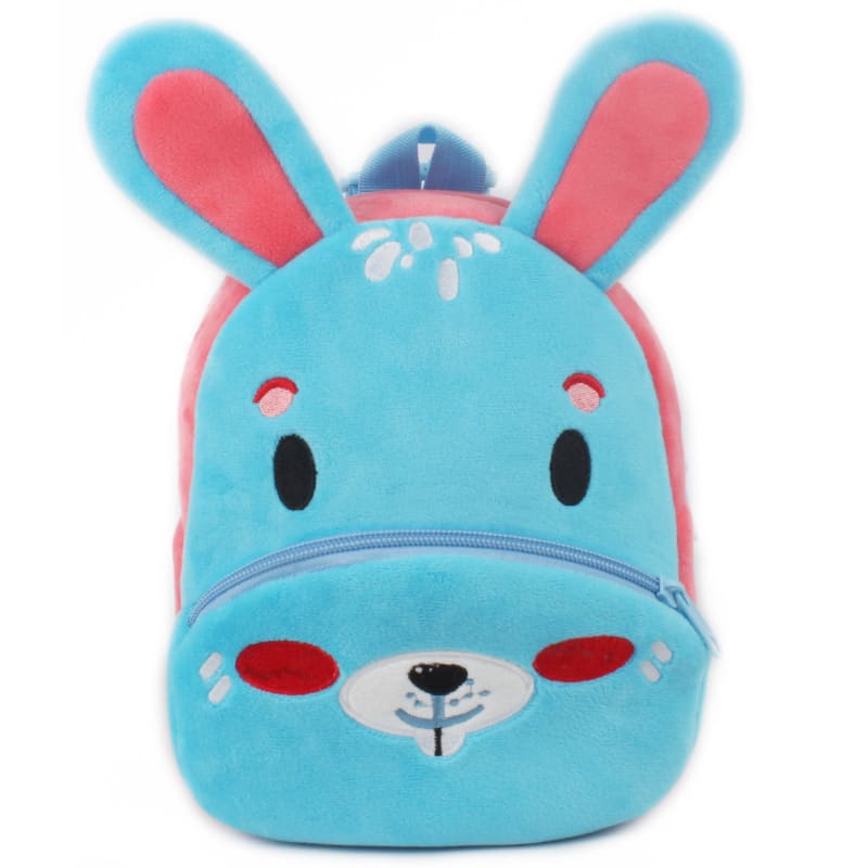 Friendly Cartoon Print Plush Backpacks for Kids - GYOBY TOYS