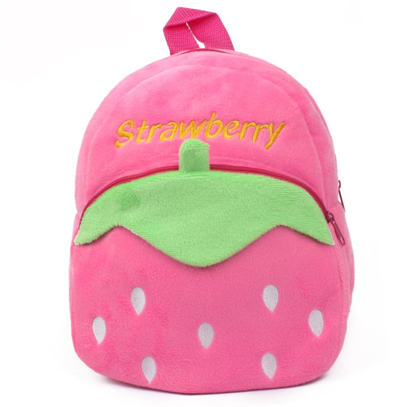 Friendly Cartoon Print Plush Backpacks for Kids - GYOBY TOYS