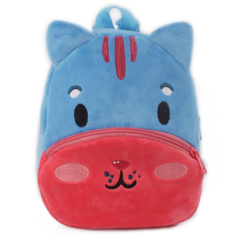 Friendly Cartoon Print Plush Backpacks for Kids - GYOBY® TOYS