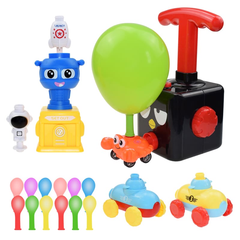 Funny Rocket Balloon Air Power Launcher Toy for Kids - GYOBY® TOYS