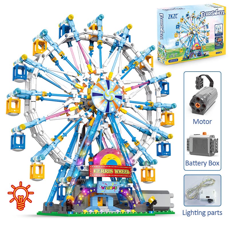 Toy City Electric Ferris Wheel Building Blocks Toys - GYOBY® TOYS