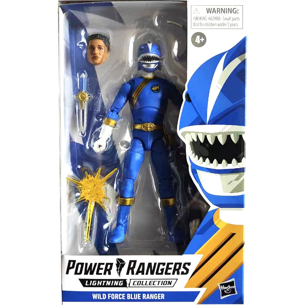 Original Power Rangers WILD FORCE BLUE Action Figure Toy - GYOBY® TOYS