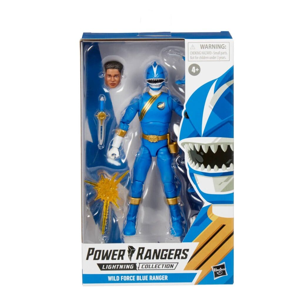 Original Power Rangers WILD FORCE BLUE Action Figure Toy - GYOBY® TOYS