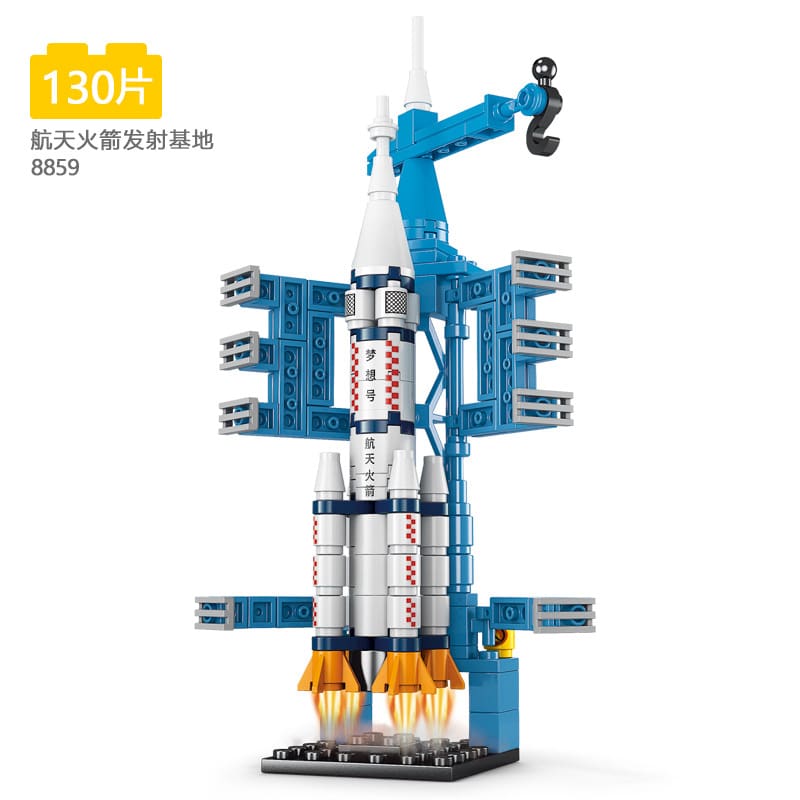 DIY Space Rocket Building Blocks for Kids - GYOBY® TOYS