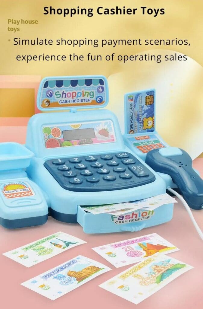 Cash Register Toy with Scanner - GYOBY® TOYS