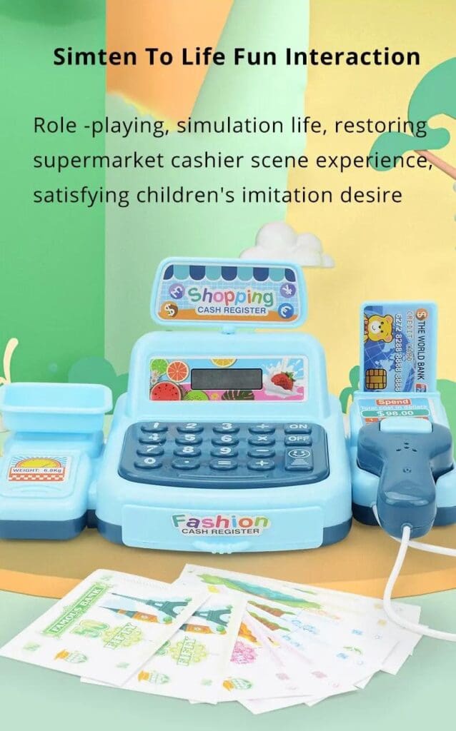 Cash Register Toy with Scanner - GYOBY® TOYS
