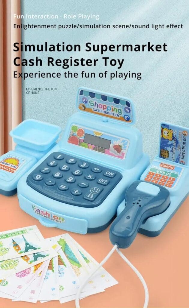 Cash Register Toy with Scanner - GYOBY® TOYS